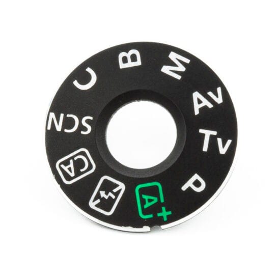 Canon mode dial/ programmakeuzewiel - Camera Onderdelen